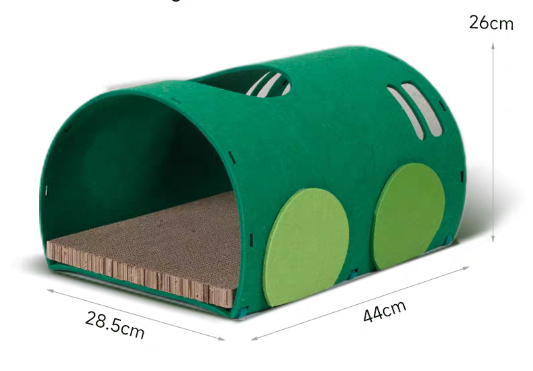 CAT TOY - DIY Train Carriages Tunnel Scratcher – Cat Mama Shop